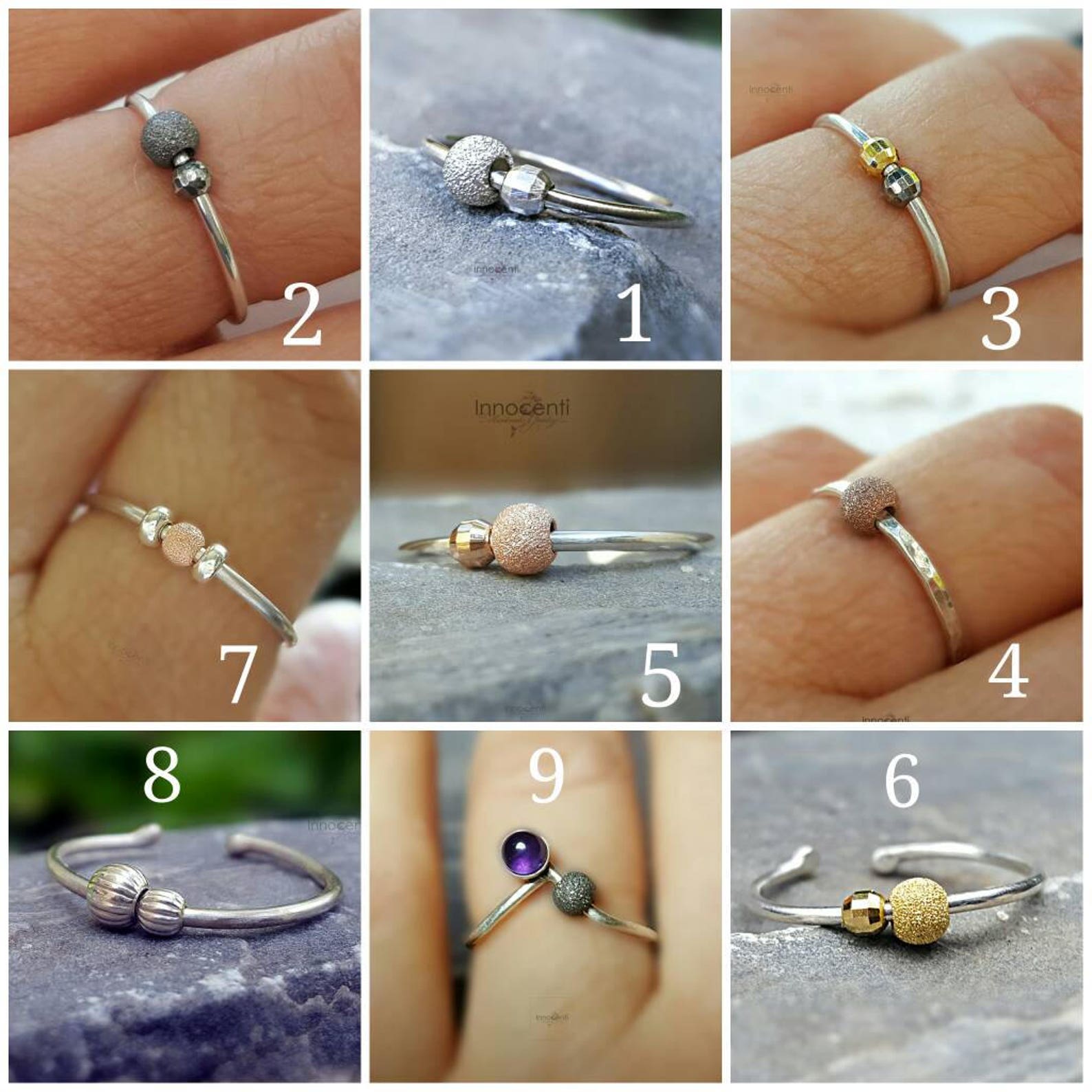 Fidget Ring Worry Ring Anxiety Ring Meditation Ring - Etsy