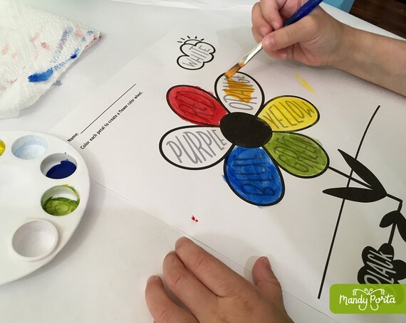 Color Wheel Art Projects For Kids