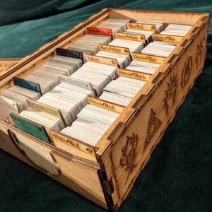 Magic the Gathering Card Storage Box. - Etsy