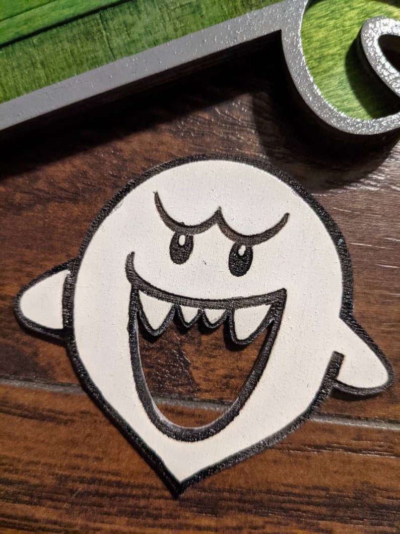 Louija Board Luigi Themed Ouija Board With Boo Planchette - Etsy