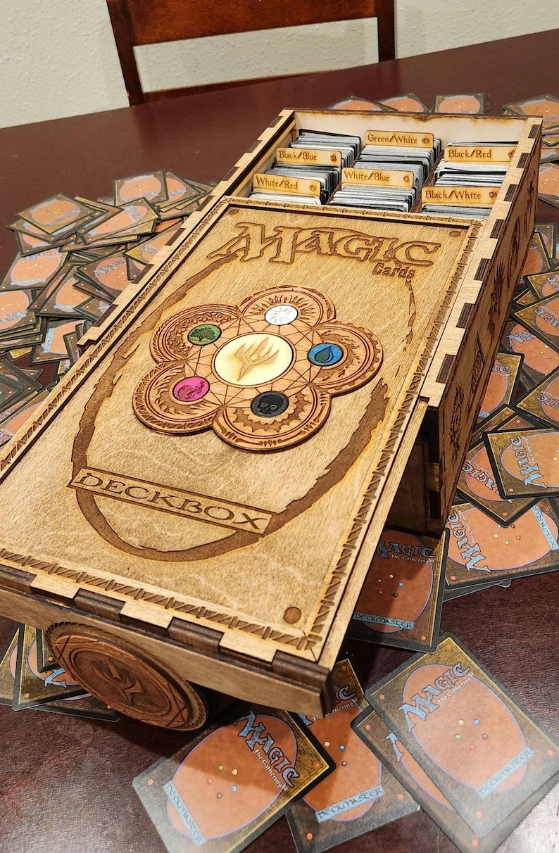 Magic the Gathering Card Storage Box - Etsy