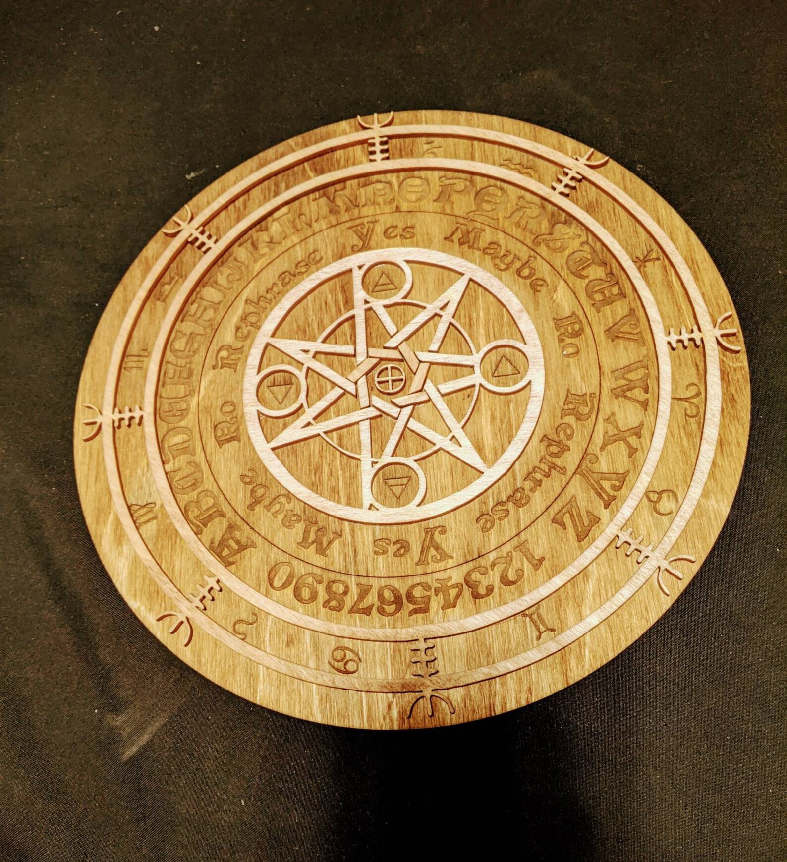 Wooden laser cut Pendulum Board | Etsy