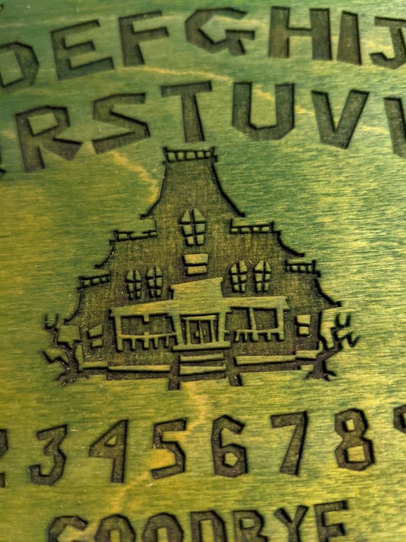 Louija Board Luigi Themed Ouija Board With Boo Planchette - Etsy UK