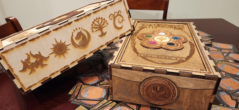 Magic the Gathering Card Storage Box - Etsy