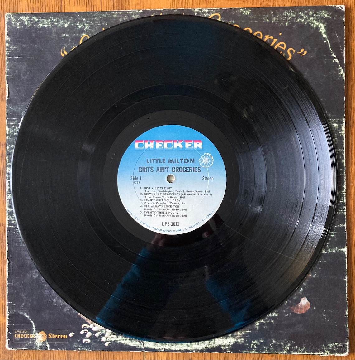 Little Milton grits Aint Groceries 1969. Vintage Vinyl Record Album ...