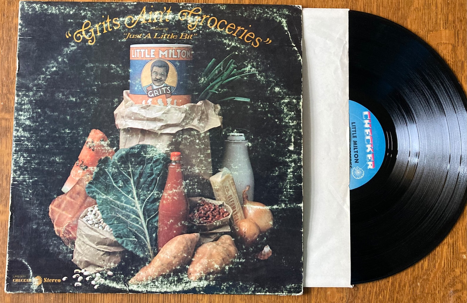 Little Milton grits Aint Groceries 1969. Vintage Vinyl Record Album ...