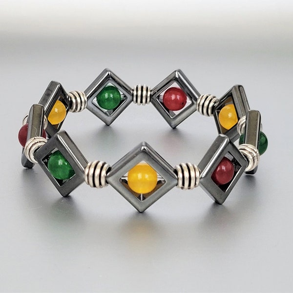 Rasta Bracelet - Etsy