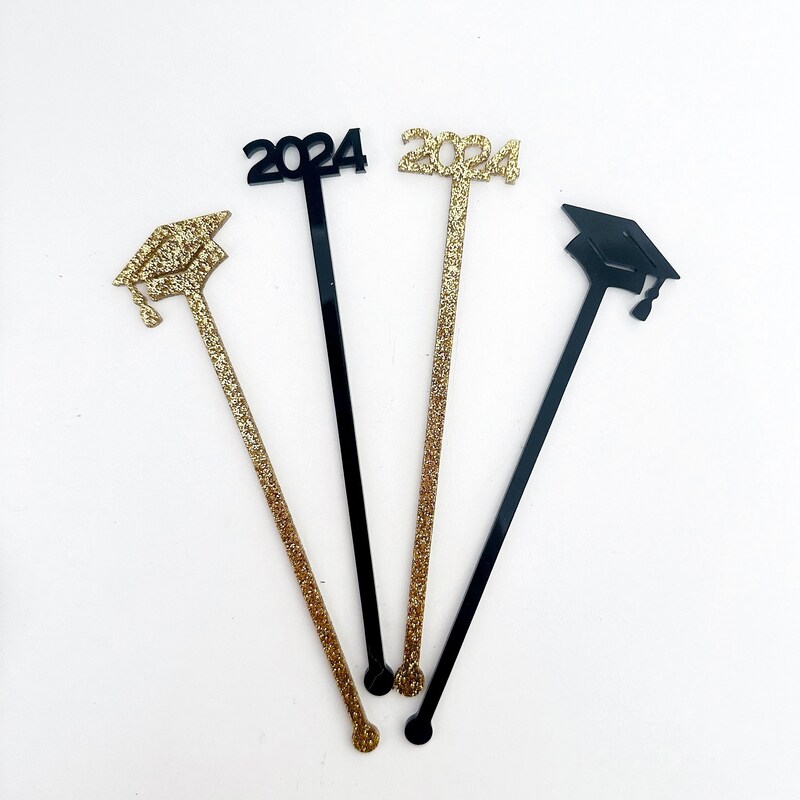 Graduation Drink Stirrers - Etsy