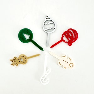 Christmas MINI Food Picks - Etsy