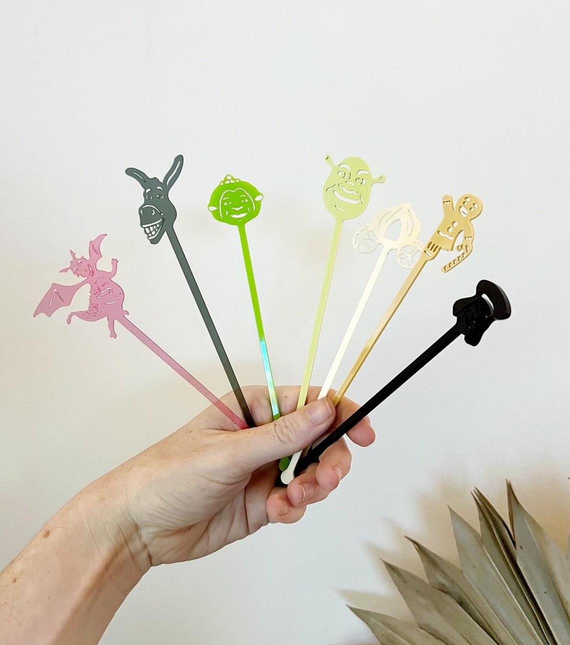 Shrek Inspired Stir Stick Set - Etsy