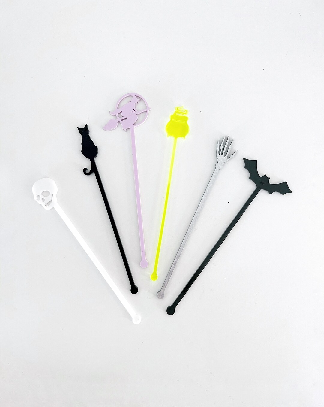 Spooky Halloween Stir Stick Set - Etsy