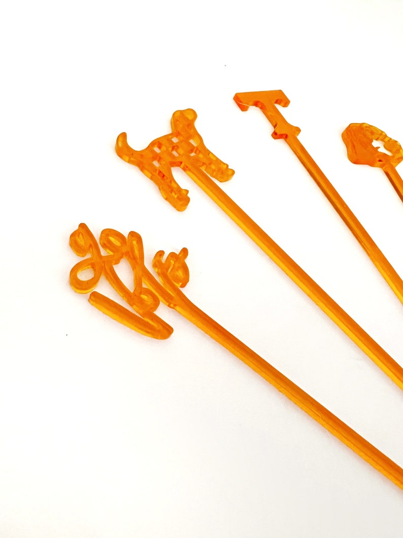 University of Tennessee Stir Stick Set - Etsy