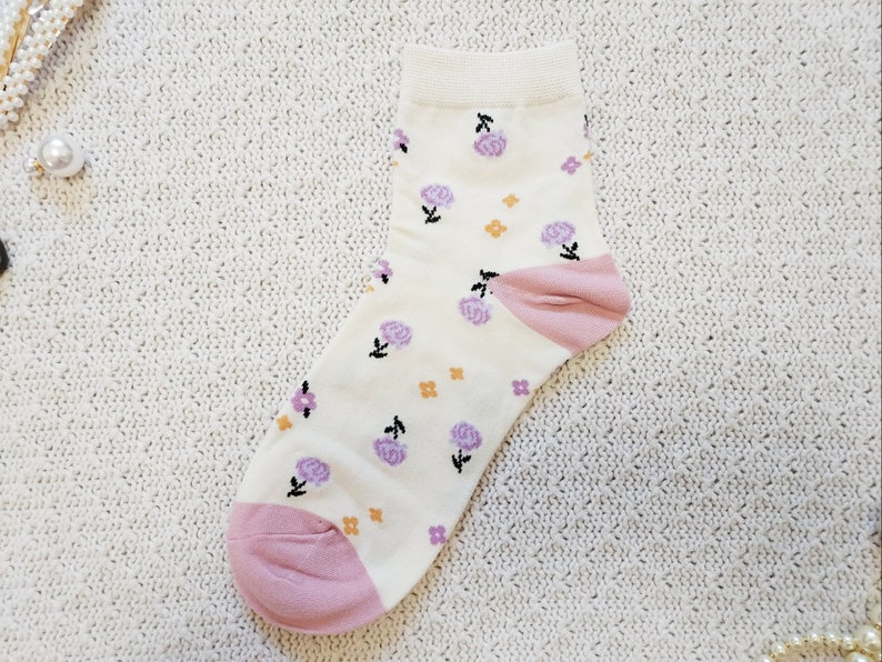 Bunny Beau Crew Socks - Etsy