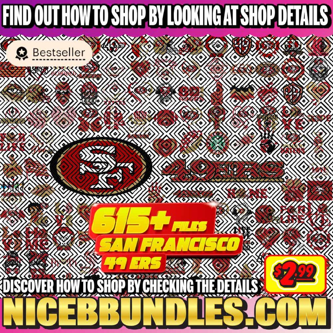 615 Files San-francisco-49ers Team Bundles Svg, San-francisco-49ers Svg ...