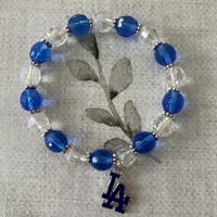Custom Baseball Beaded Bracelet Set: MLB Team Jewelry - Etsy