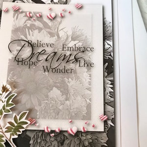 Encouragement Card, Inspirational Quote Card, Support Card for Friends ...