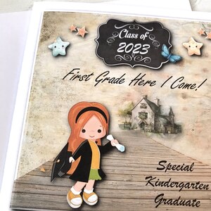 Kindergarten Graduation Card Card for Kids Elementary - Etsy