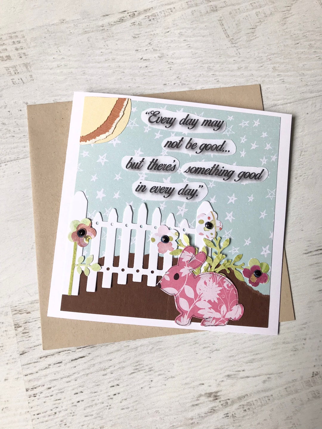 Encouragement Card, Nature Inspired Greeting Card, Thinking of You Card ...
