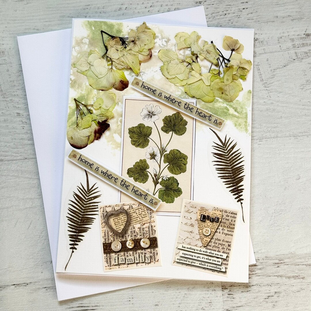 Collage Housewarming Card for the New Homeowner, Home is Where the ...