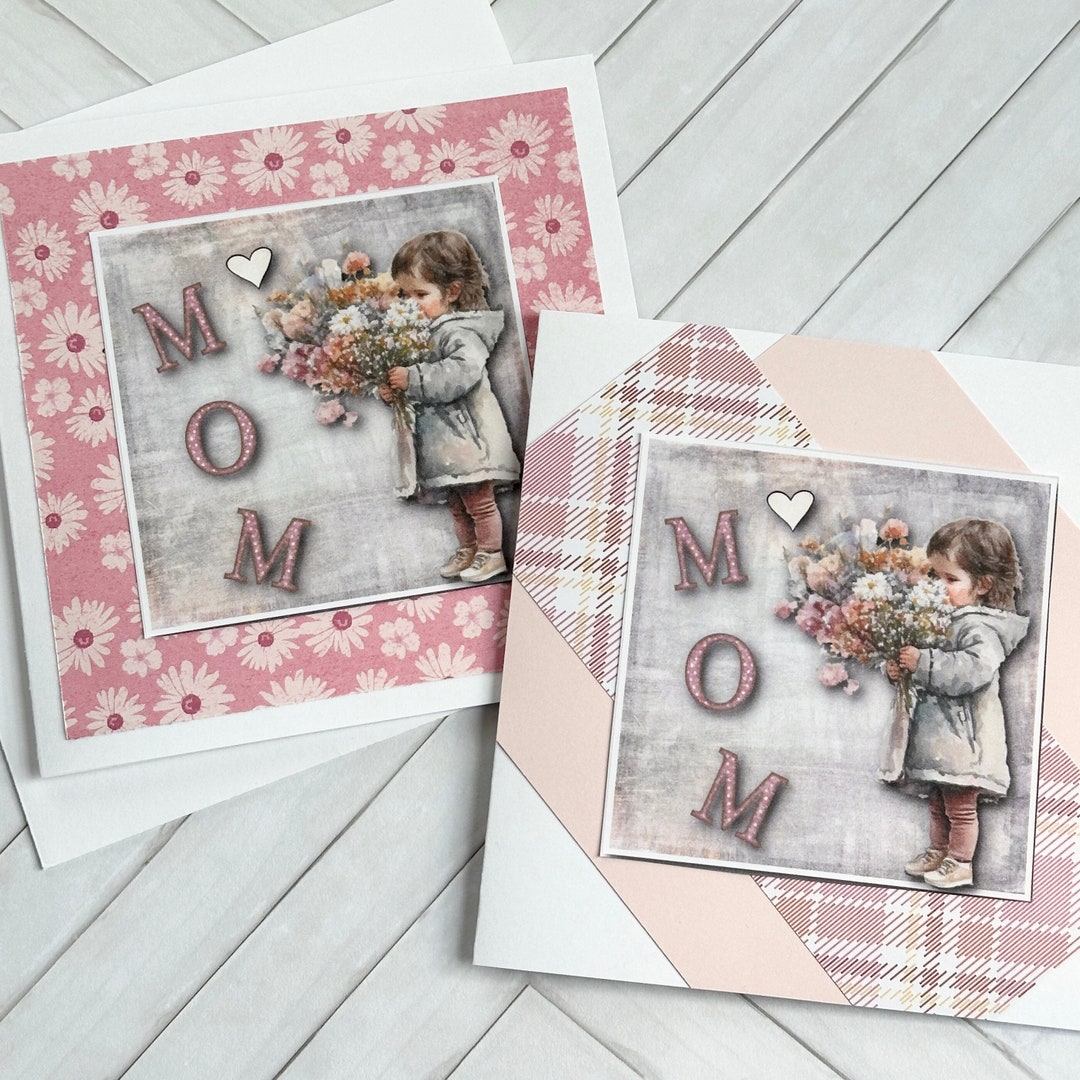Mom Card, Mom Birthday Card, From Daughter to Mom Card, Mother's Day ...