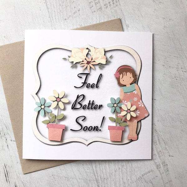 Feel Better Card - Etsy
