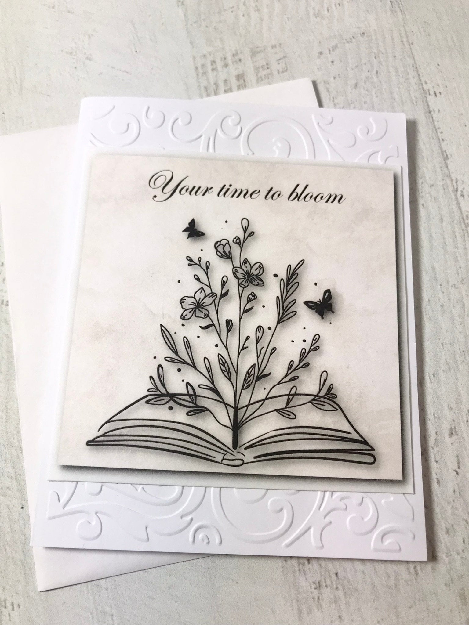 Inspirational Note Card, Thinking of You Card, Just Because Card ...