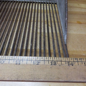 Vintage Blueberry Harvest Scoop Rake Large Galvanized Metal 45 Tines ...