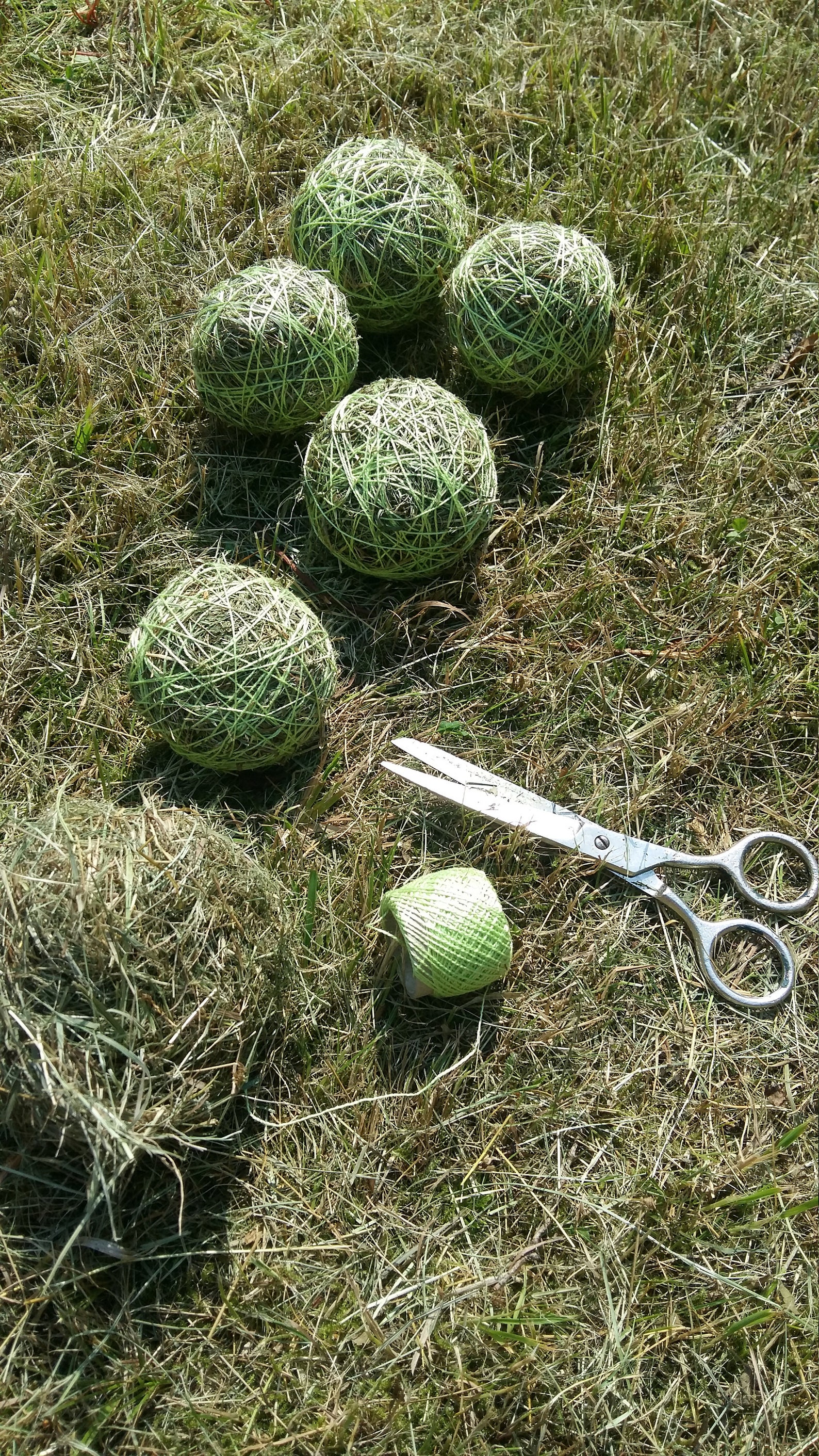 Dried Grass Balls Country Rustic Home Decor Primitive Natural | Etsy