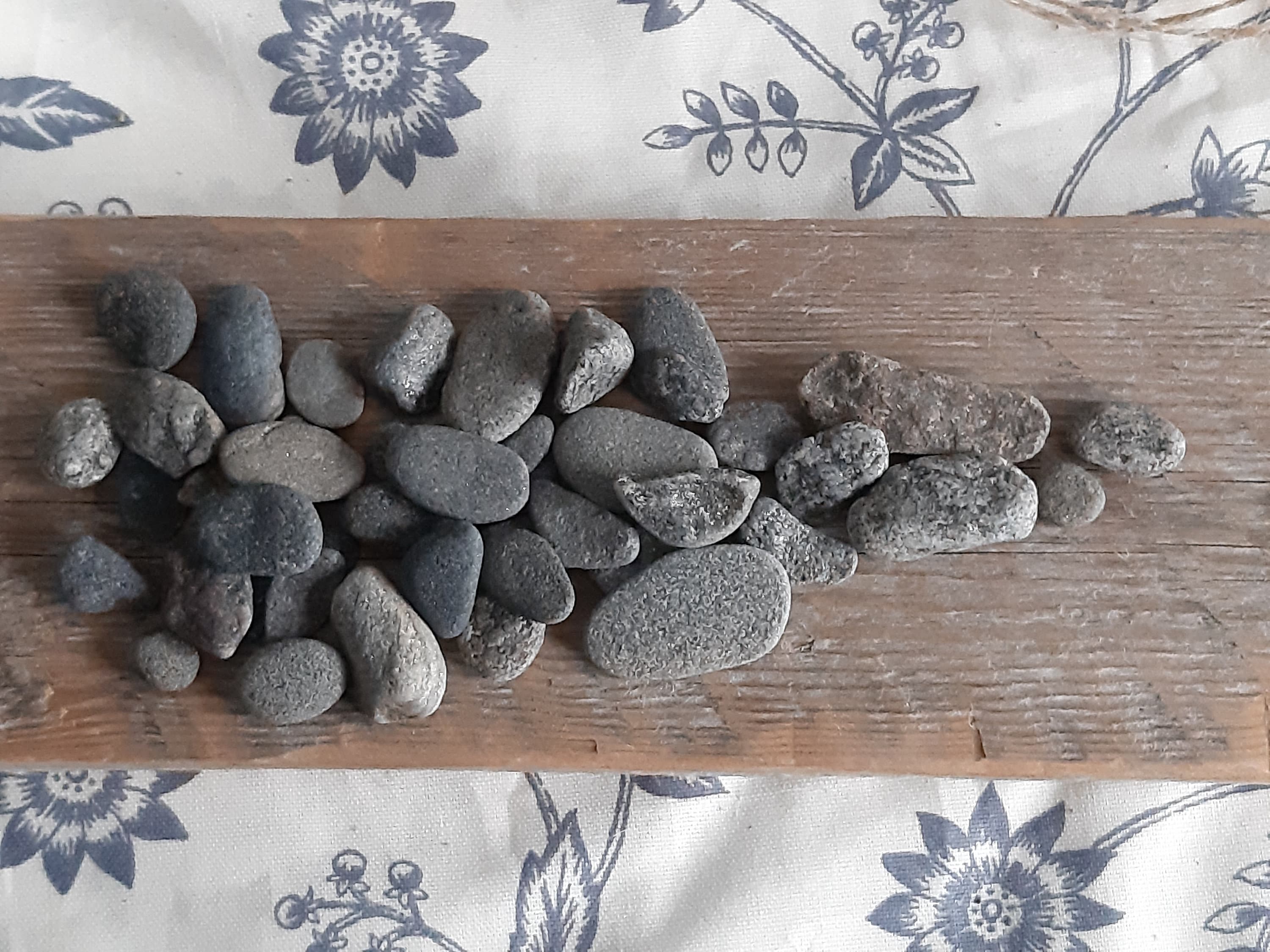 Small gray rocks pebbles sea side stones beach finds natural | Etsy