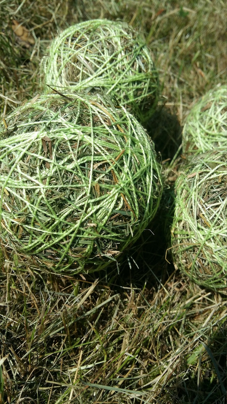 Dried Grass Balls Country Rustic Home Decor Primitive Natural | Etsy