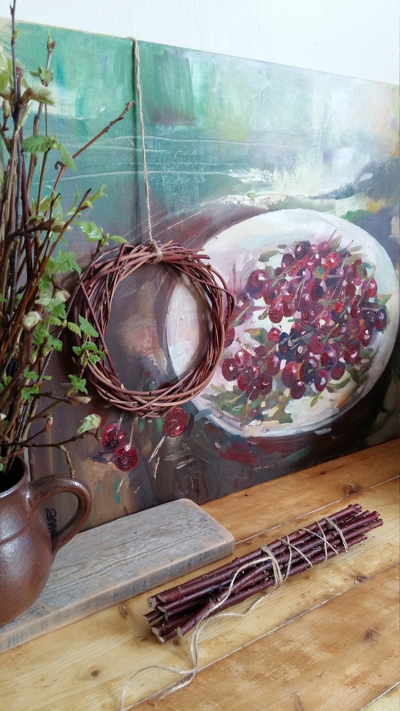 Craft Sticks Red Dogwood Tree Wood Branches Sticks Rustic Home - Etsy