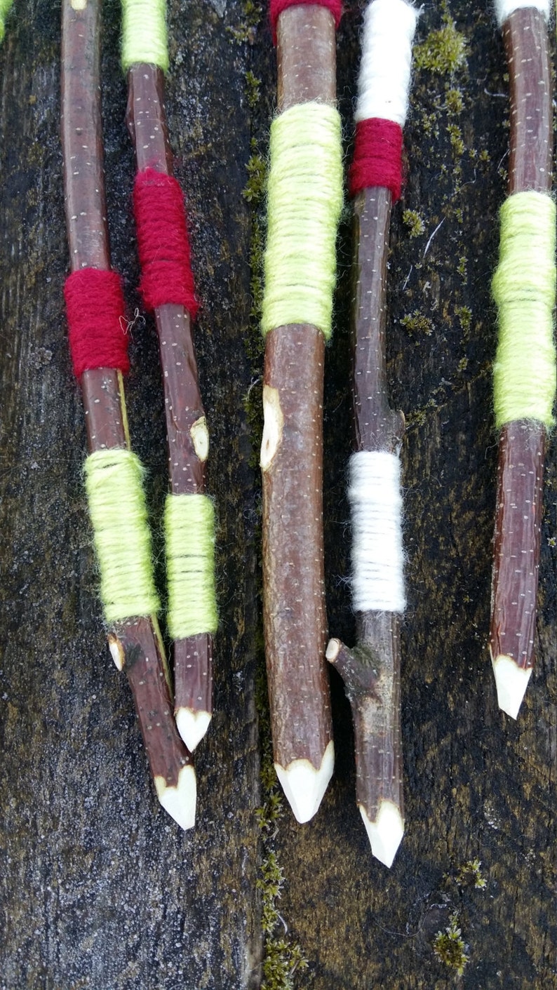 Thread Wrapped Branches Sticks Natural Tree Twigs Centerpieces - Etsy