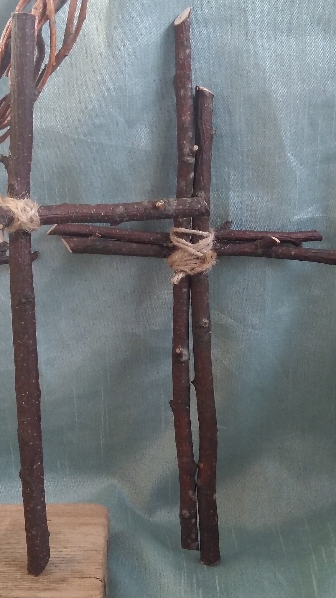 Primitive Cross 3 Wooden Twigs Croses Easter Decor Natural - Etsy
