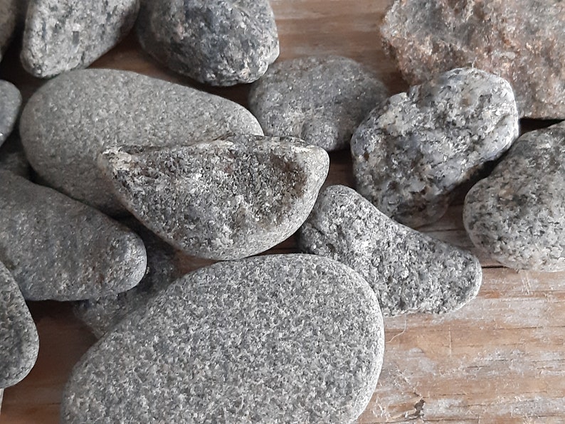 Small Gray Rocks Pebbles Sea Side Stones Beach Finds Natural - Etsy