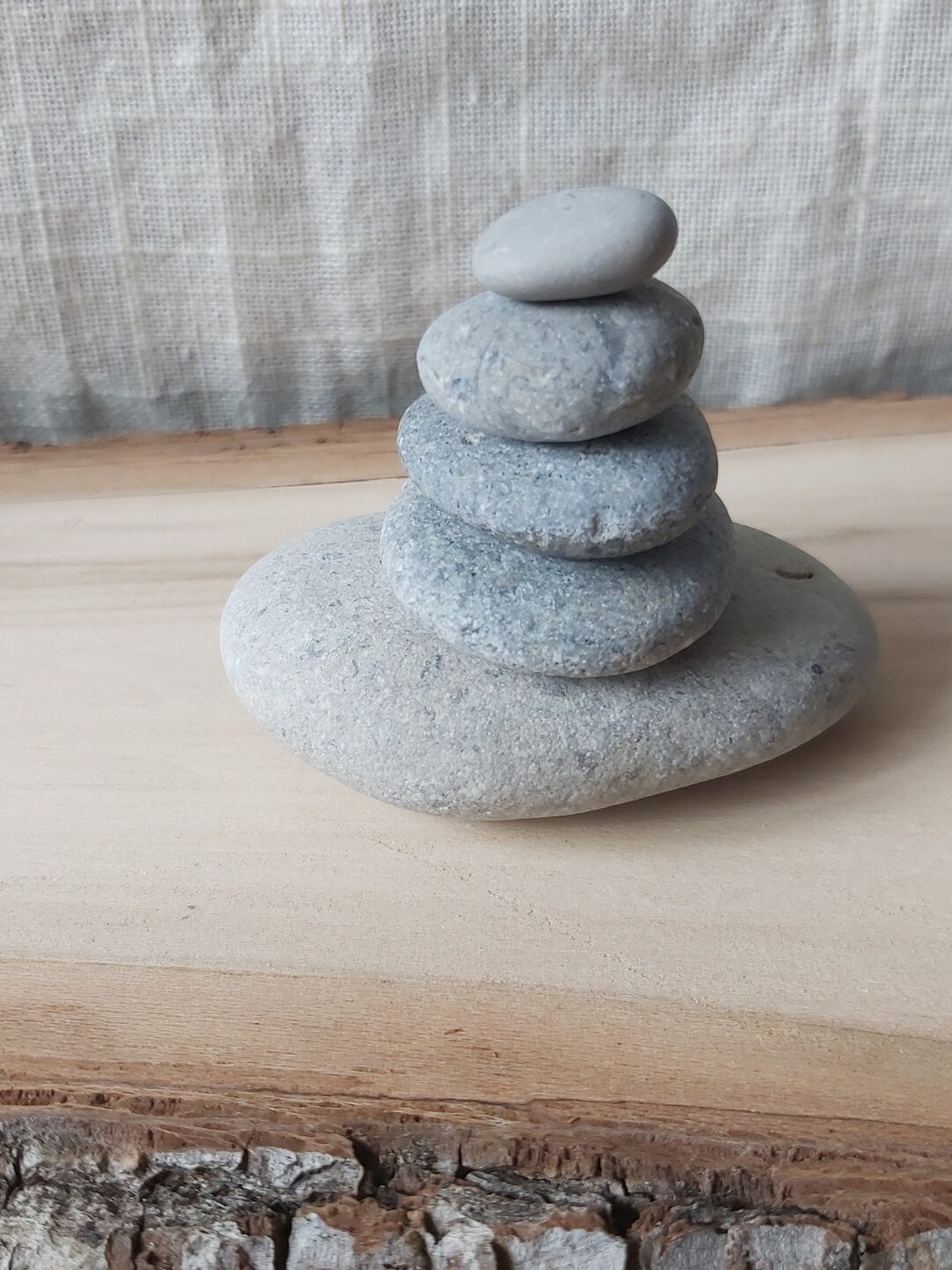 5 Stacking Zen Rocks Smooth Rocks Baltic Beach Pebbles Flat Sea Stones ...