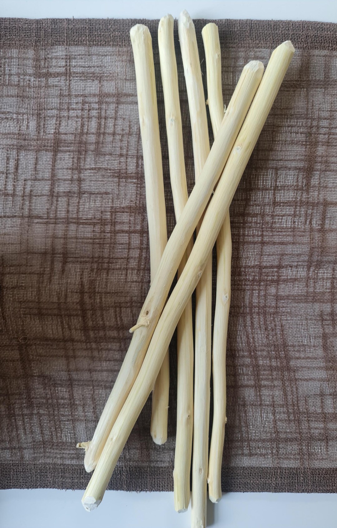 Wood Sticks Branches Peeled Craft Sticks Acacia Locust Tree Macrame ...