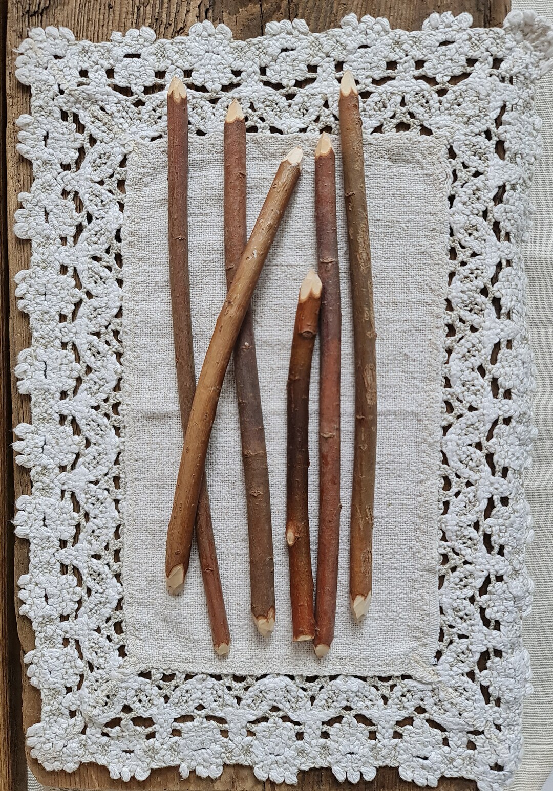Willow Wand Craft Sticks Set Natural Wood Willow Tree Branches DIY ...