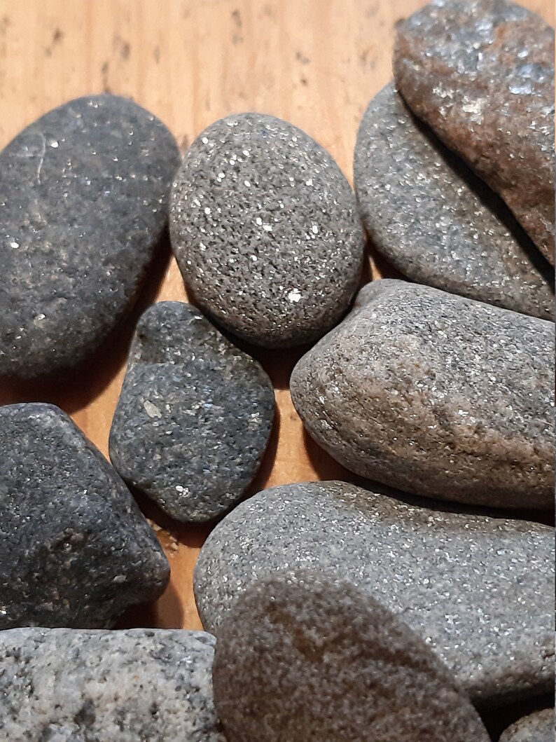 Small Gray Rocks Pebbles Sea Side Stones Beach Finds Natural | Etsy