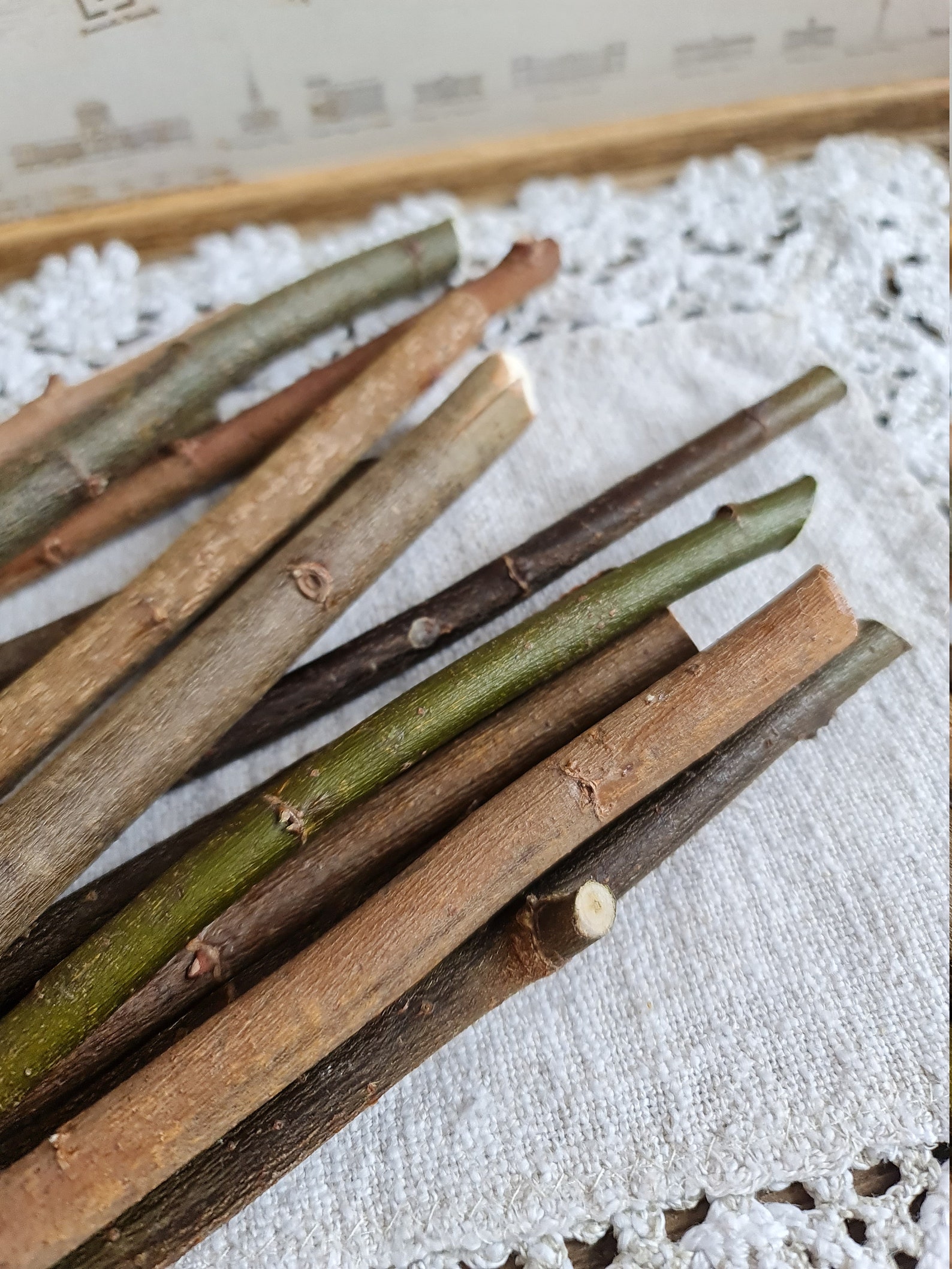 Willow Branches Wood Sticks Bundle of 14 Tree Twigs Natural - Etsy