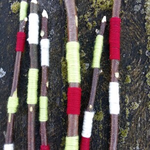 Thread Wrapped Branches Sticks Natural Tree Twigs Centerpieces Vase ...