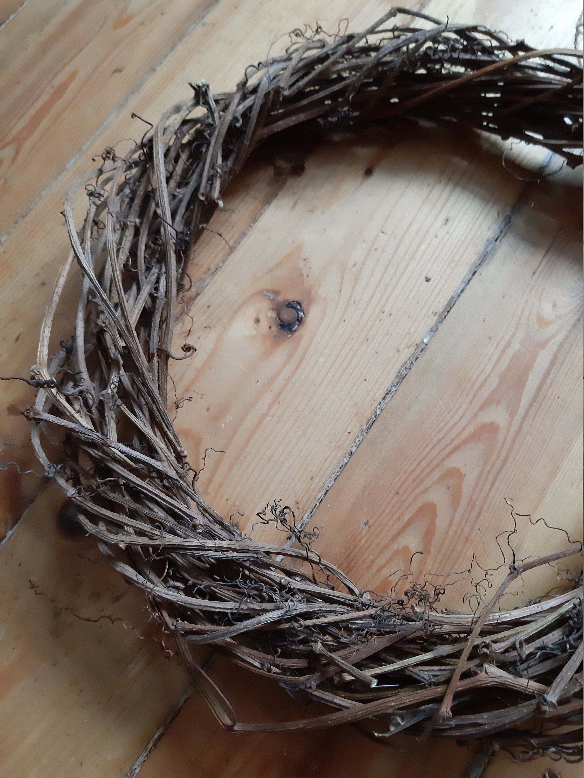 Vine twigs wreath natural decor wedding decor wall hanging | Etsy