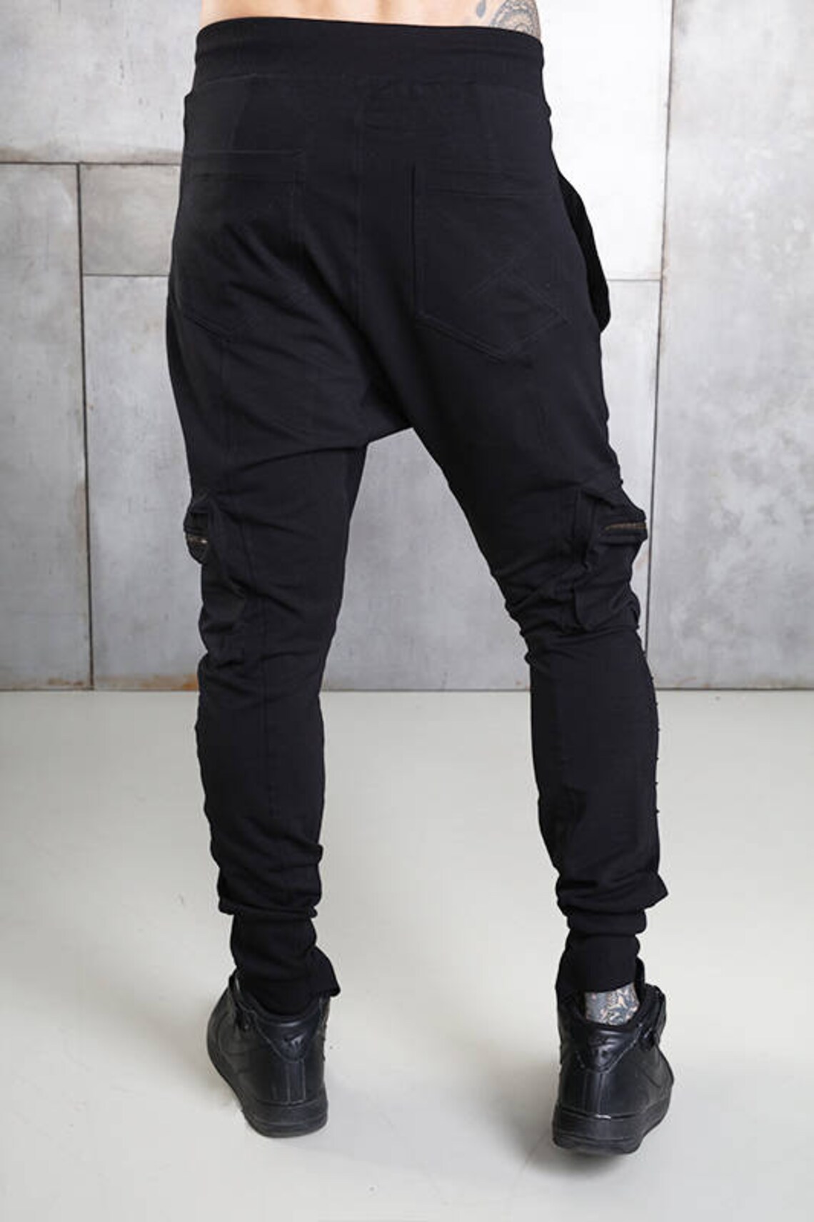 SOLAR PANTS BLACK - Etsy