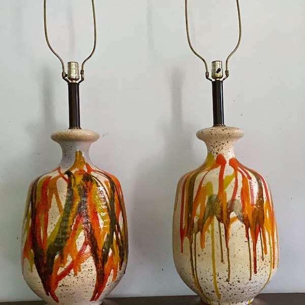 Drip Glaze Lamps - Etsy