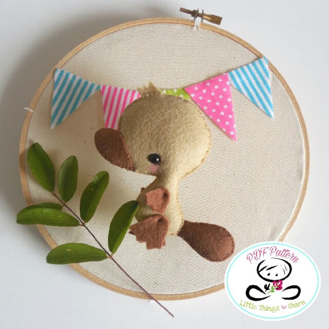 Baby Platypus PDF sewing pattern-DIY-Platypus toy | Etsy