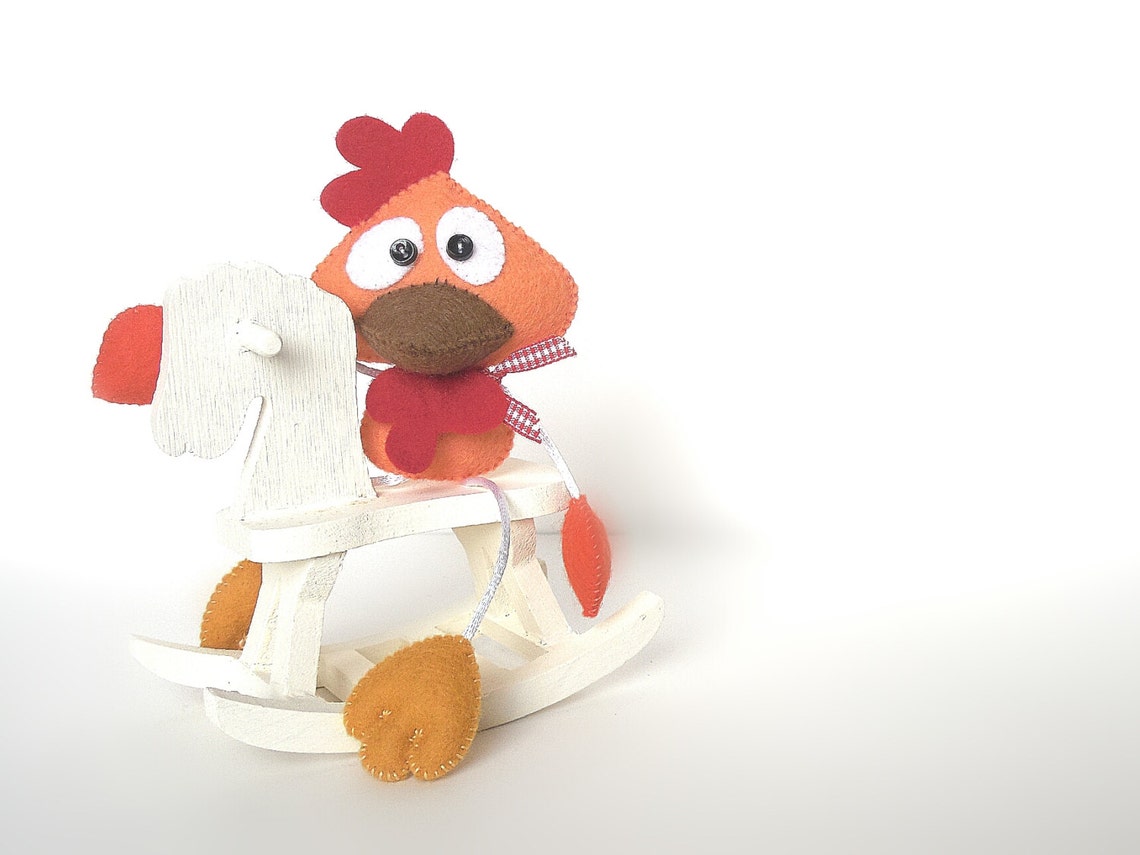 Skinny Rooster-pdf Sewing Pattern-year of the Rooster-chicken - Etsy