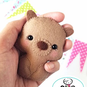 Baby Wombat PDF Sewing Pattern-diy-wombat Toy Pattern-australian ...