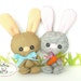 Baby Bunny PDF Pattern-easter Bunny Sewing Pattern-cute Rabbit Plush ...