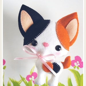 Mish the Kitty-cat PDF Pattern-japanese Bobtail Cat -DIY Project ...