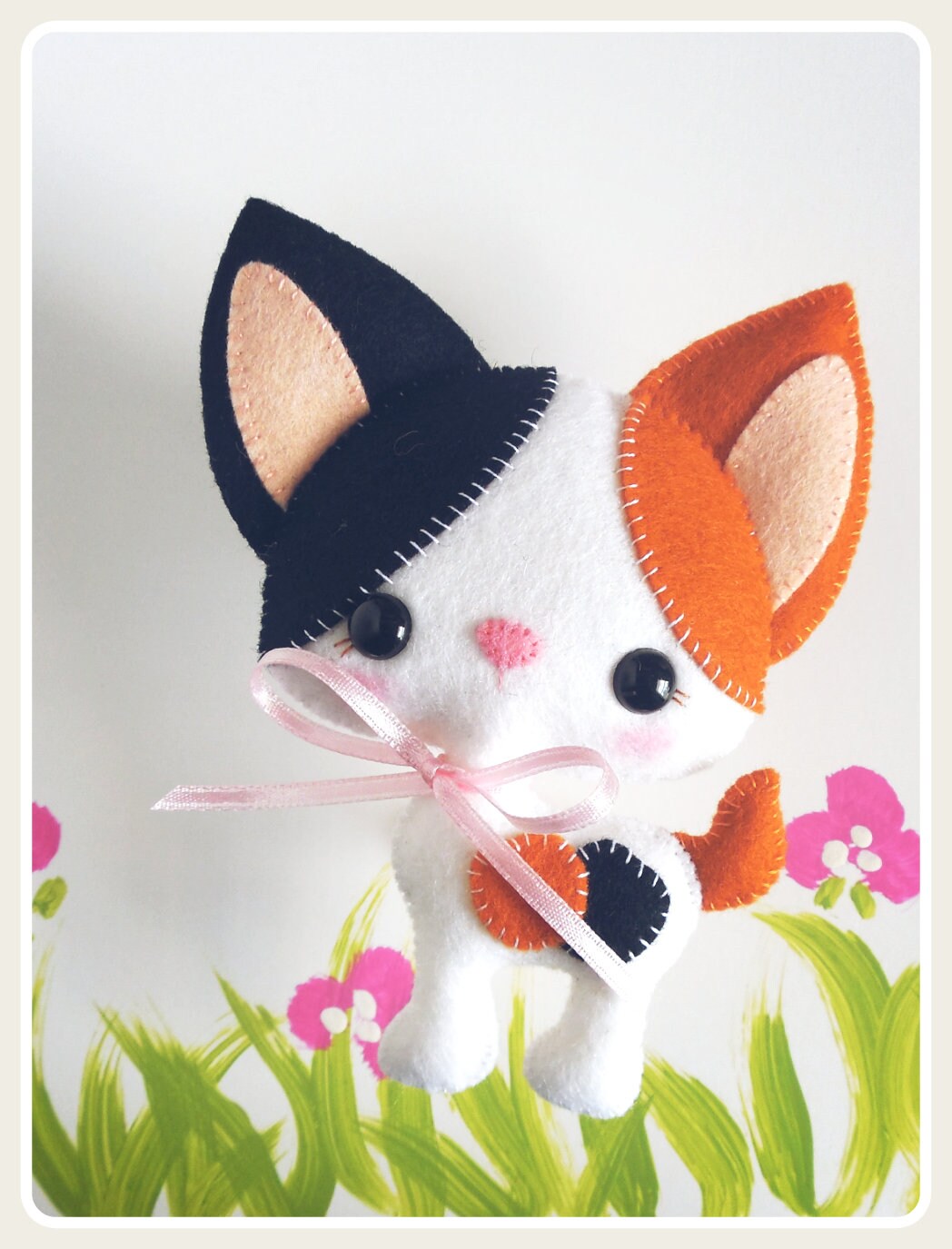 Mish the Kitty-cat PDF Pattern-japanese Bobtail Cat -DIY Project ...