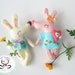 Bunnies in Love-pdf Pattern-easter Bunny-diy-nursery Decor-instant ...